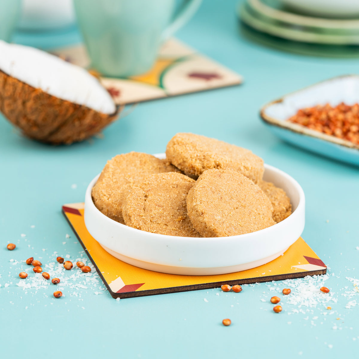 Jowar Coconut Cookies – Kuuraii Worldwide